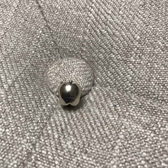 Pandora | Jewelry | Authentic Pandora Sterling Apple Charm | Poshmark
